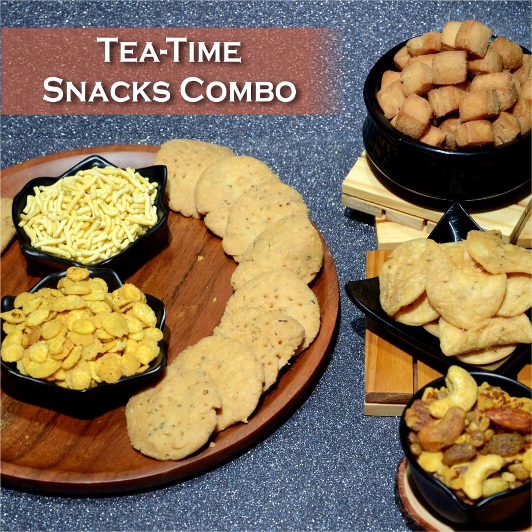 Tea Time Snacks Combo 6 In 1 Prakash Namkeen tea-time-snacks-combo-6-in-1-prakash-namkeen